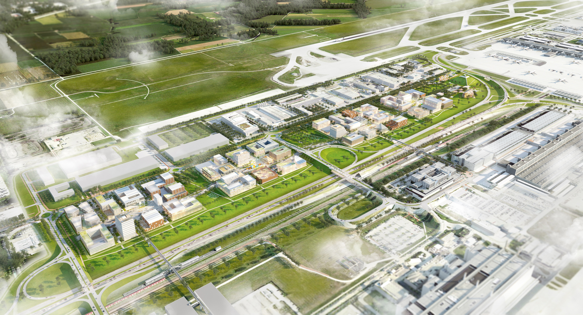 LabCampus Airsite West, Munich - KCAP