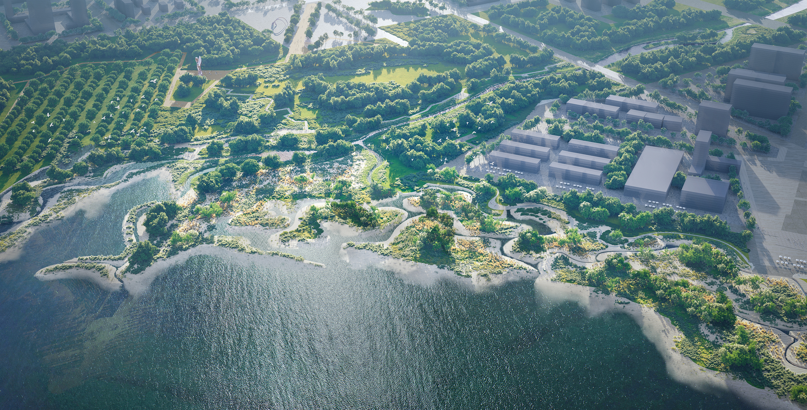 Yantai Seafront Garden, Shanghai - KCAP